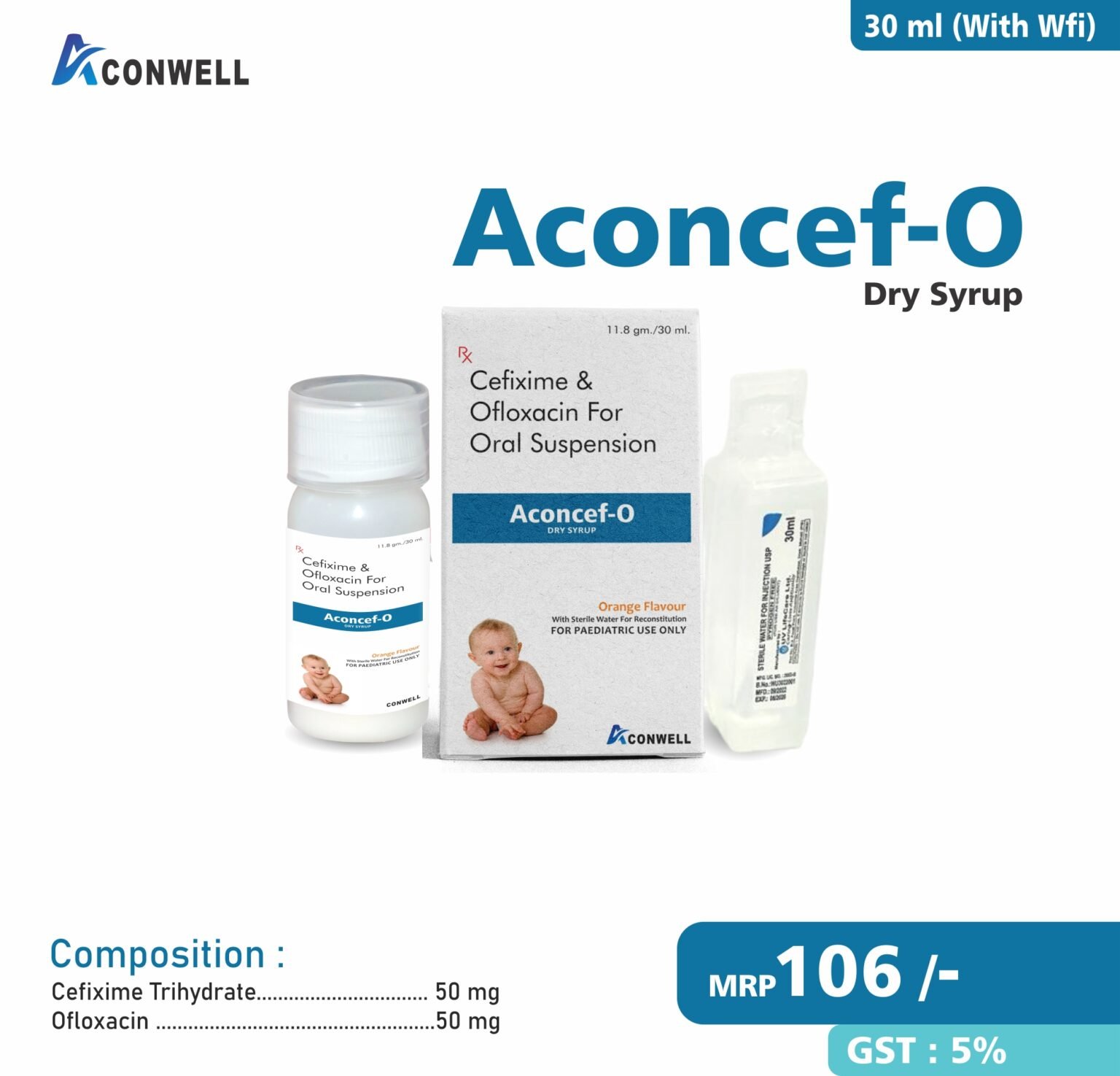 Aconcef-O Dry Syrup - Aconwell Pharma