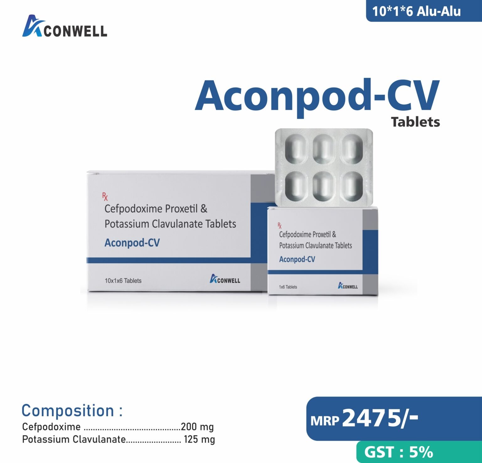 Aconpod-Cv Tab - Aconwell Pharma
